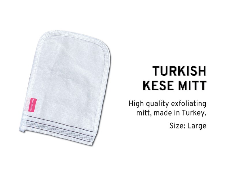 Authentic Turkish kese Exfoliating Mitt Glove Make - Etsy