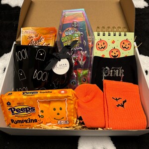 Boo Basket, Halloween Gift Box, Spooky Basket for Adults, Halloween ...
