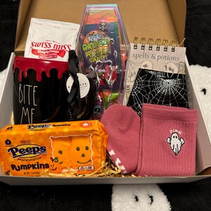 Boo Basket, Halloween Gift Box, Spooky Basket for Adults, Halloween ...