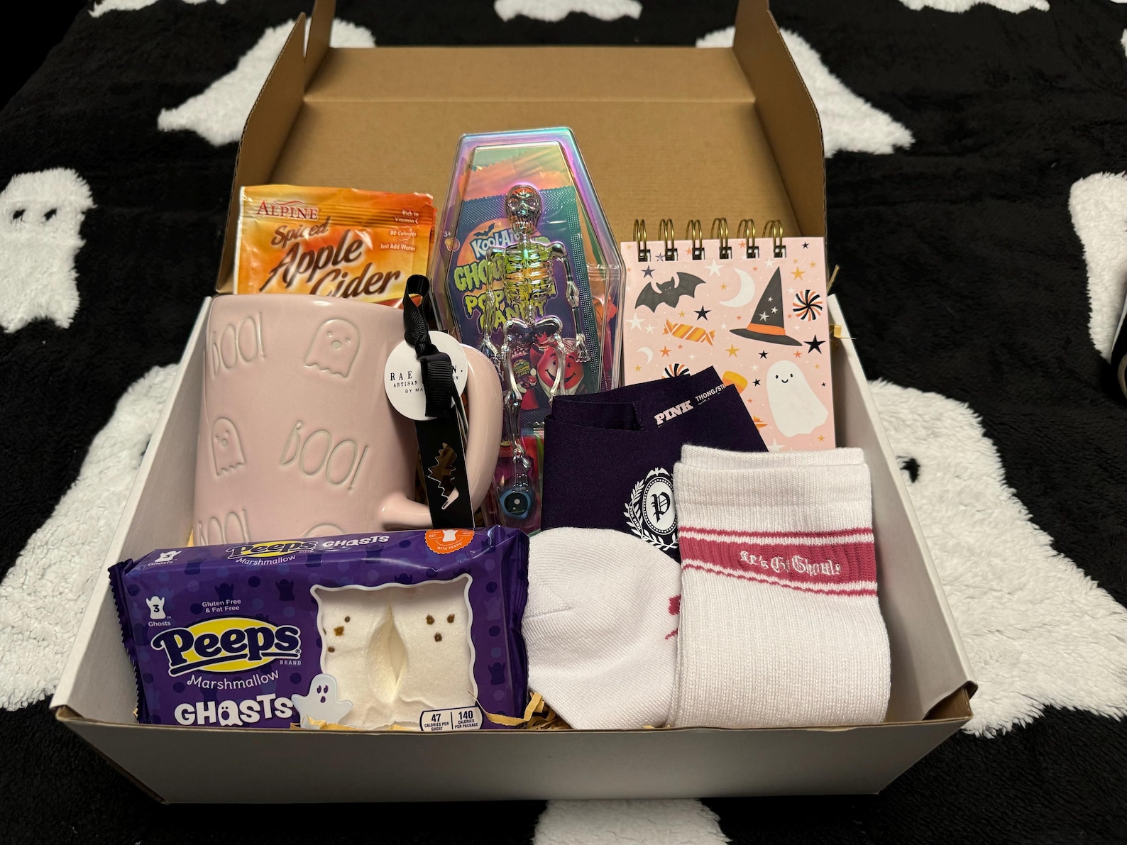 Boo Basket, Halloween Gift Box, Spooky Basket for Adults, Halloween ...
