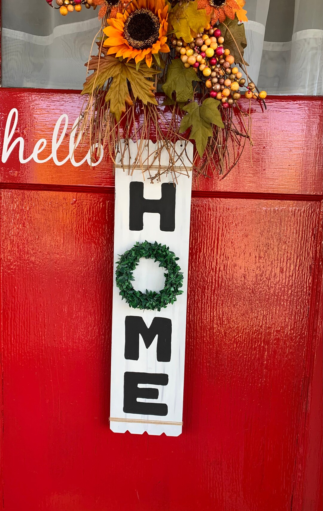 Vintage Home Sign - Etsy