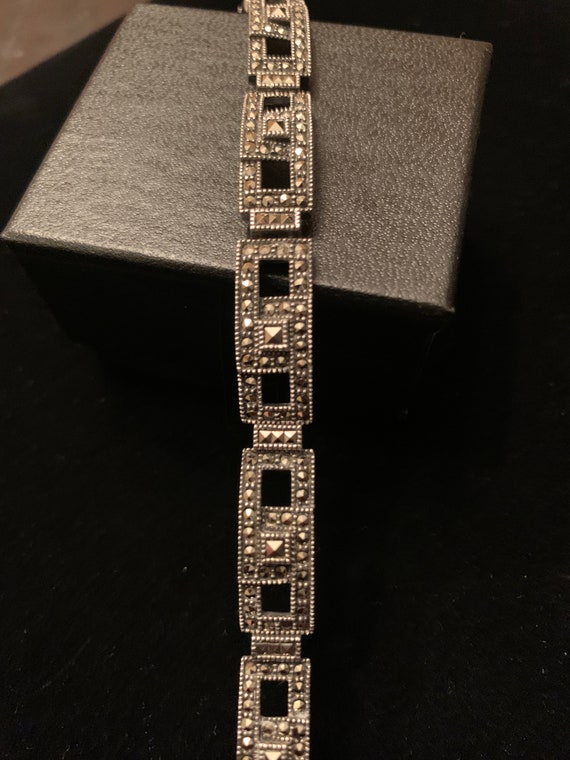 Judith Jack vintage 1980's sterling silver signed rec… - Gem