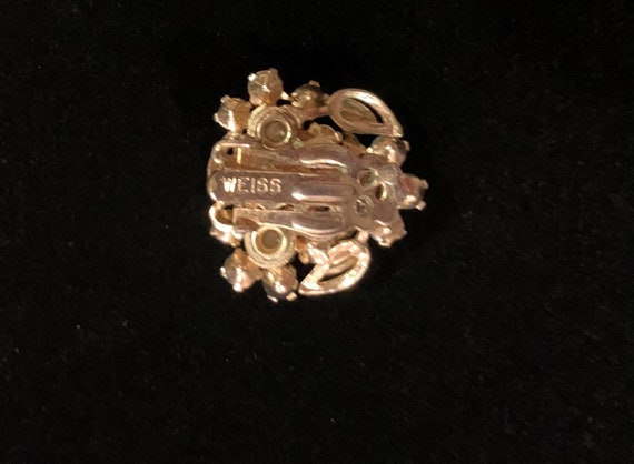 Stunning Weiss gold-tone 1950's signed multi-colored … - Gem