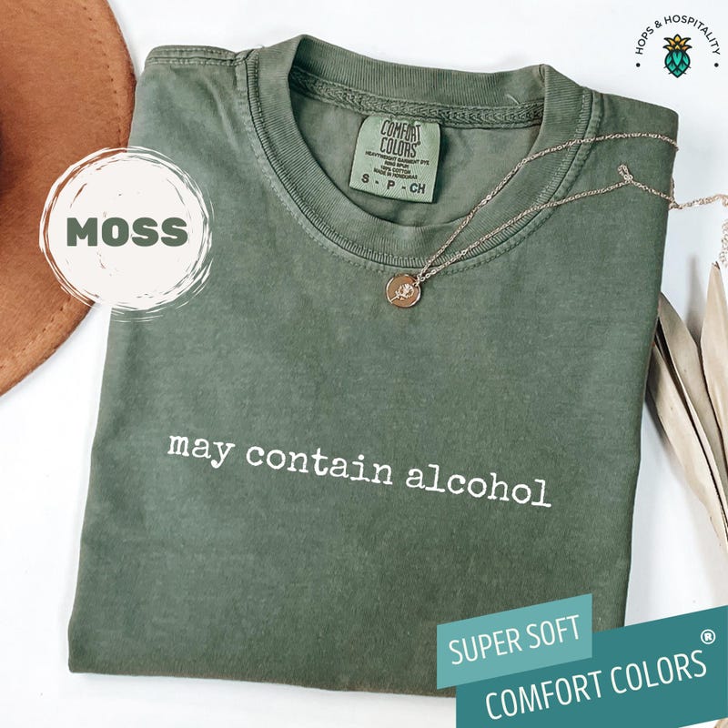 May Contain Alcohol Tees - Etsy