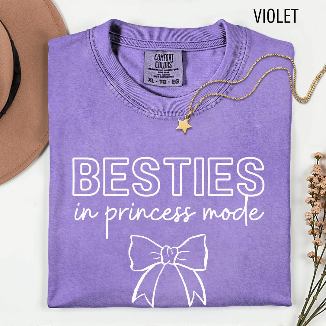 Princess Party Girls Shirts Group Comfort Colors Matching Best Friends ...