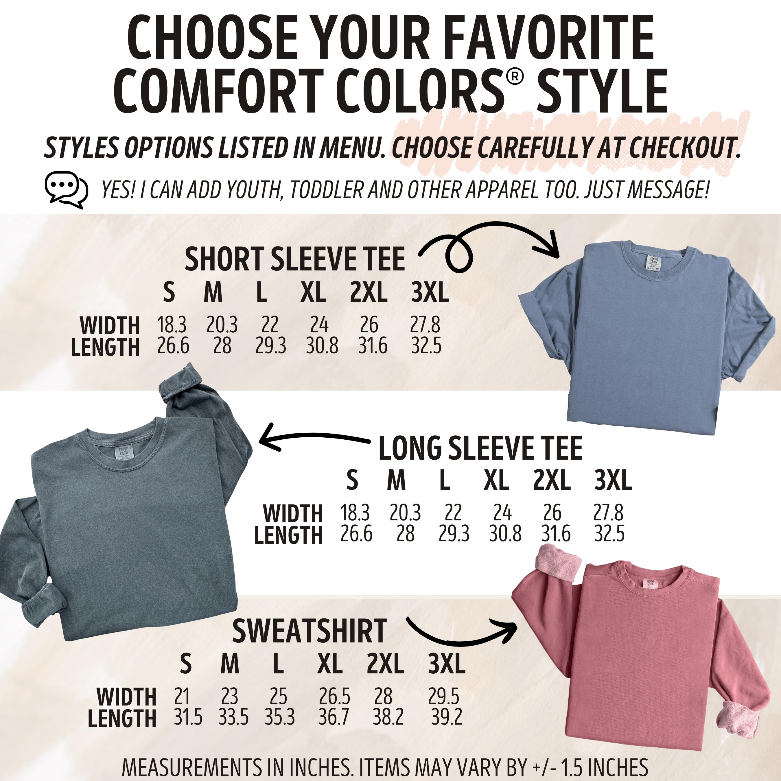 Custom Comfort Colors Bulk Tshirts, Personalized Corporate Logos ...