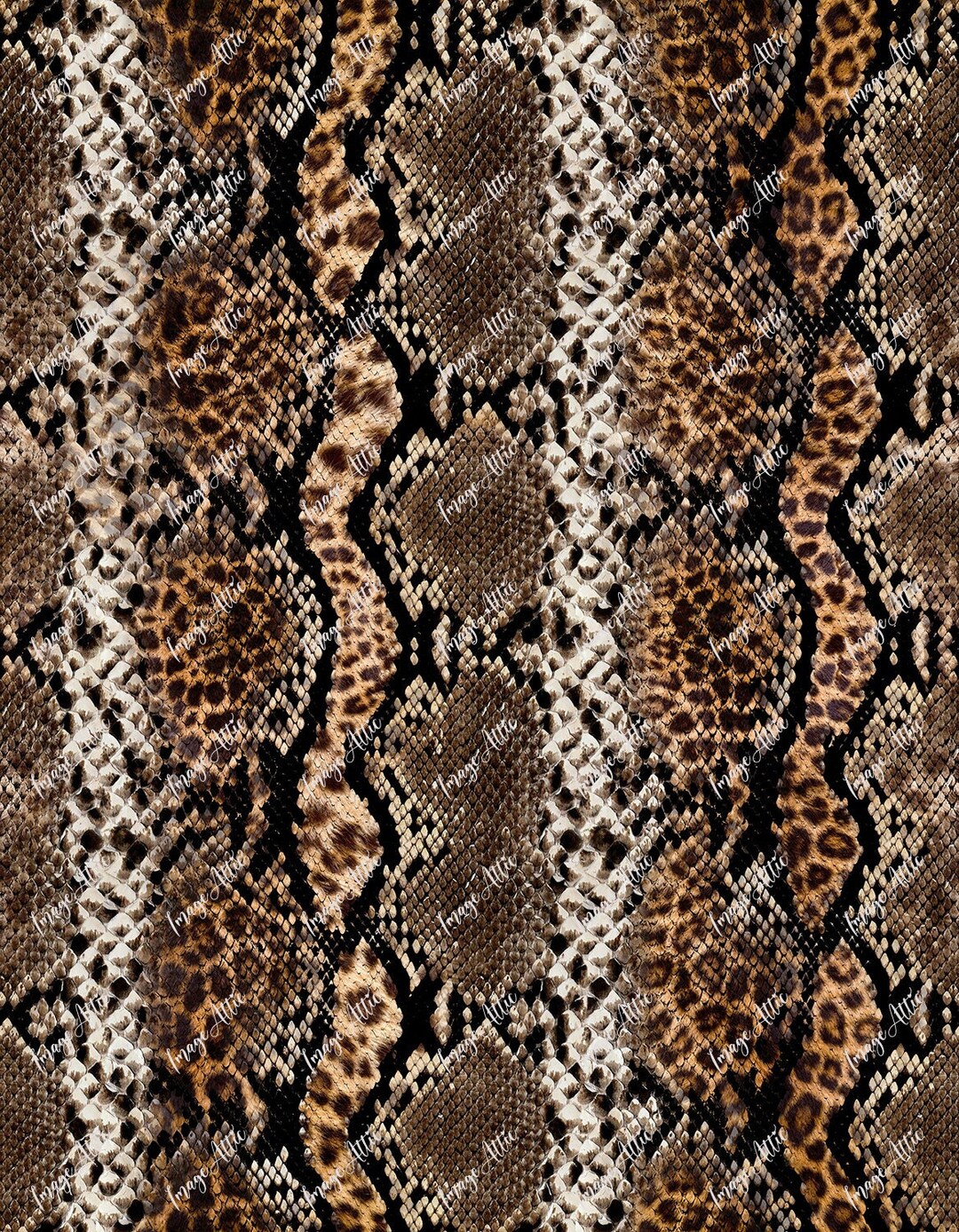 Snake Skin 3 Sizes Waterslide Decal Clear Ready to Use 42776 W - Etsy