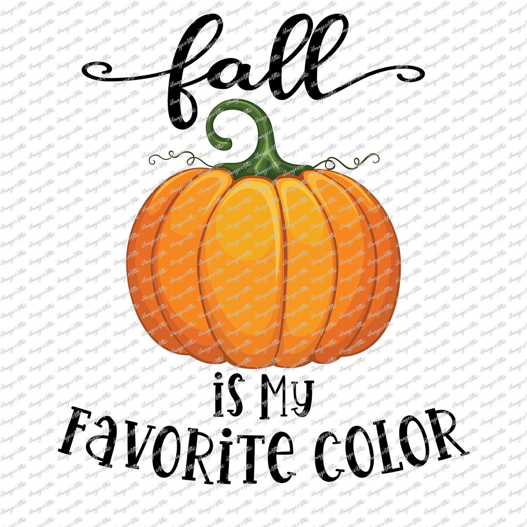 Fall is My Favorite Color Waterslide Decal Clear Ready to Use Yeti ...