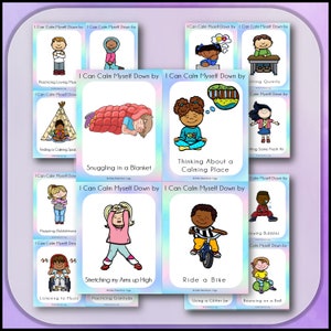 Calm Down Strategies Cards for Kids, Self-regulation, Coping Skills ...
