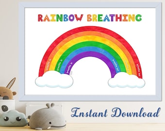 Rainbow Breathing | Etsy
