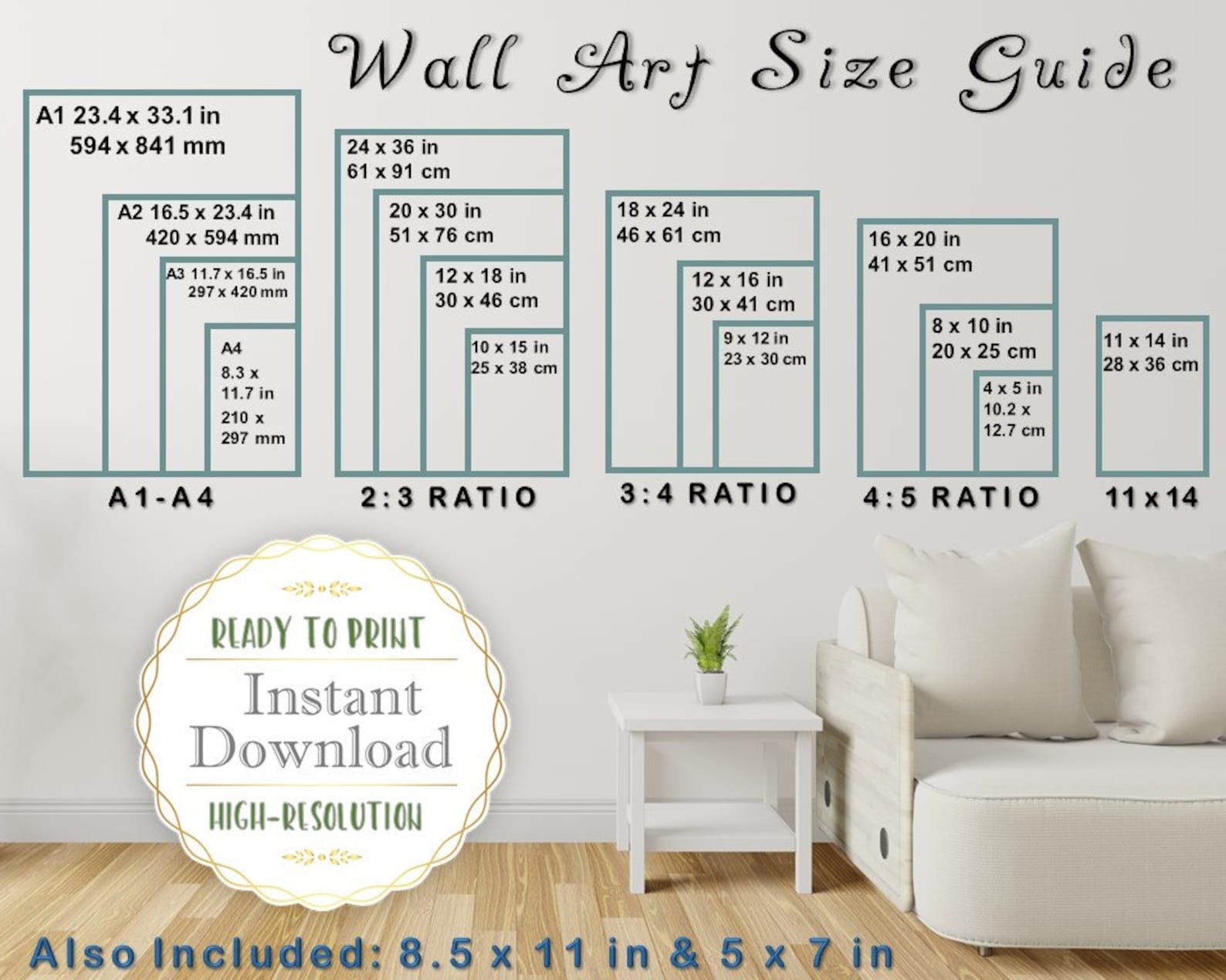 Watercolor Rainbow Breathing Exercise Poster, Calm Down Corner (digital ...