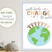 Small Hands Change the World, Diversity Poster, Kids Positive ...
