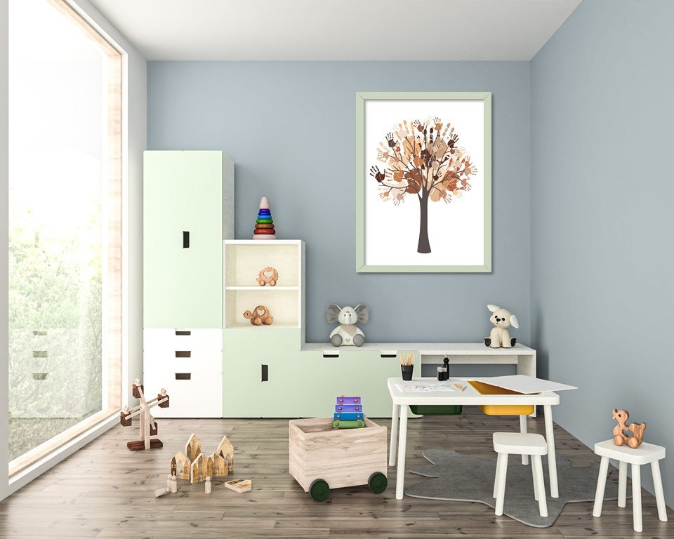 Diversity Wall Art, Handprint Tree of Life, Inclusive Classroom Decor ...