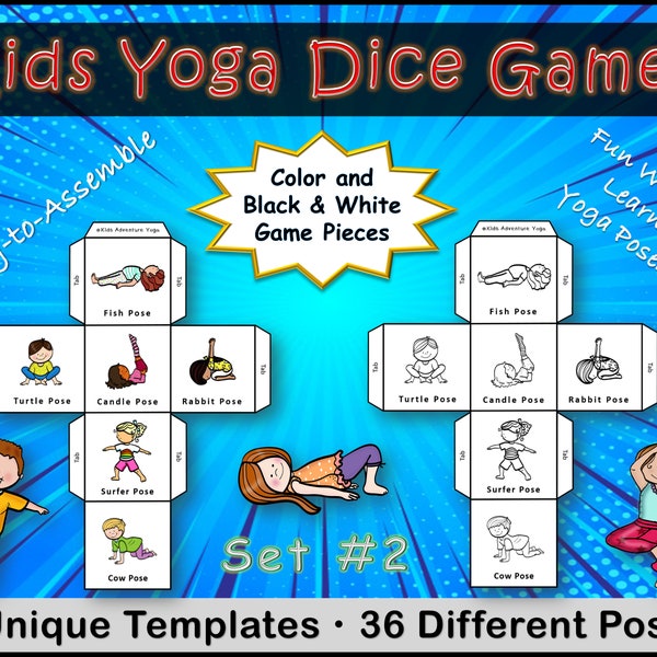Yoga Board Game - Etsy