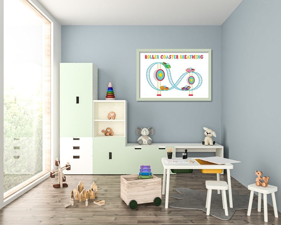 Roller Coaster Kids Mindfulness Breathing Exercise Activity - Etsy