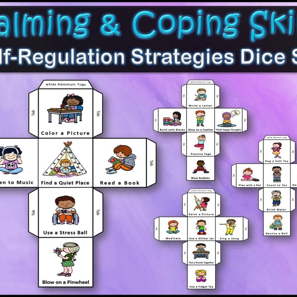 Anxiety Dice Game - Etsy