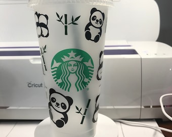 Panda Starbucks Ice Cup/ Confetti / Best Friend Gifts / Gift - Etsy