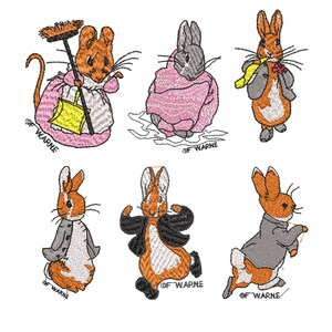 Peter Rabbit Embroidery Collection PES Files for Brother - Etsy Australia