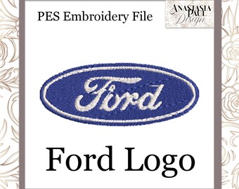 Ford Logo Embroidery - Etsy