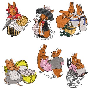 Peter Rabbit Embroidery Collection PES Files for Brother - Etsy Australia