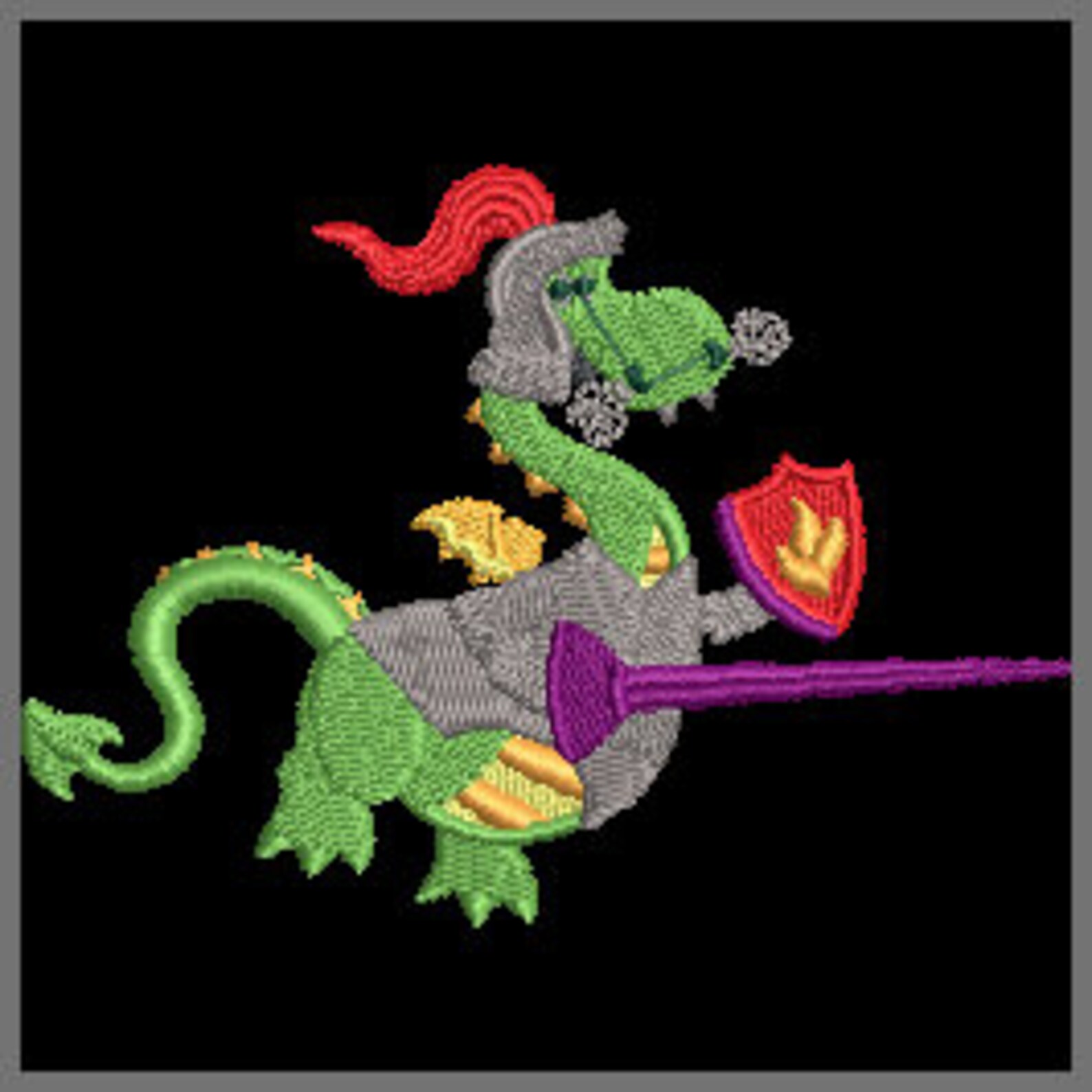 Dragon Adventure Embroidery Pack 6 X Pattern Digital PES File - Etsy