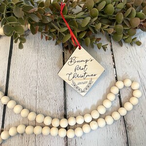 Bumps First Christmas, Bump First Xmas,pregnant Christmas, Pregnant ...