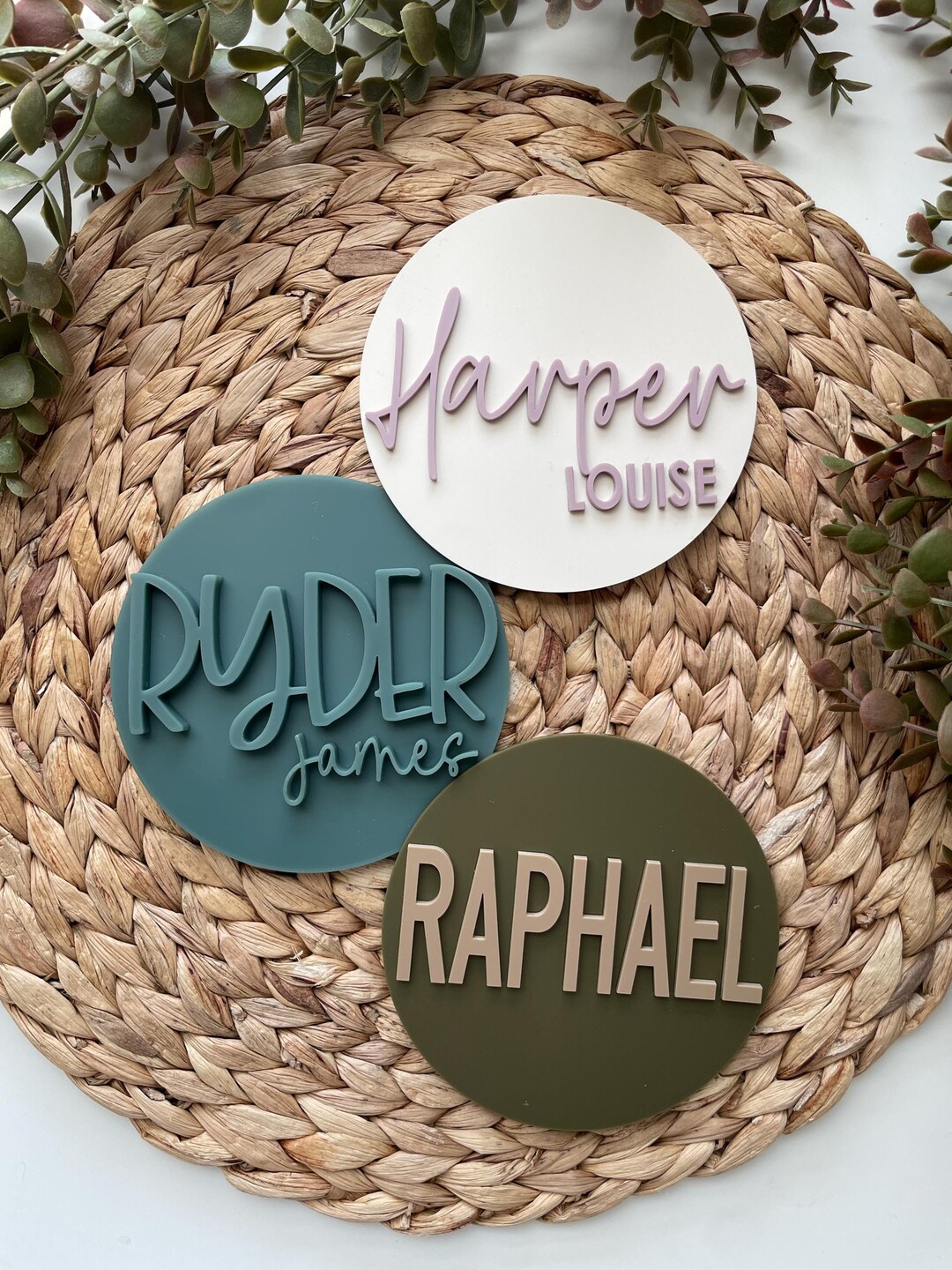 Hospital Baby Name Sign | Hospital Baby Round | Baby Name Announcement ...