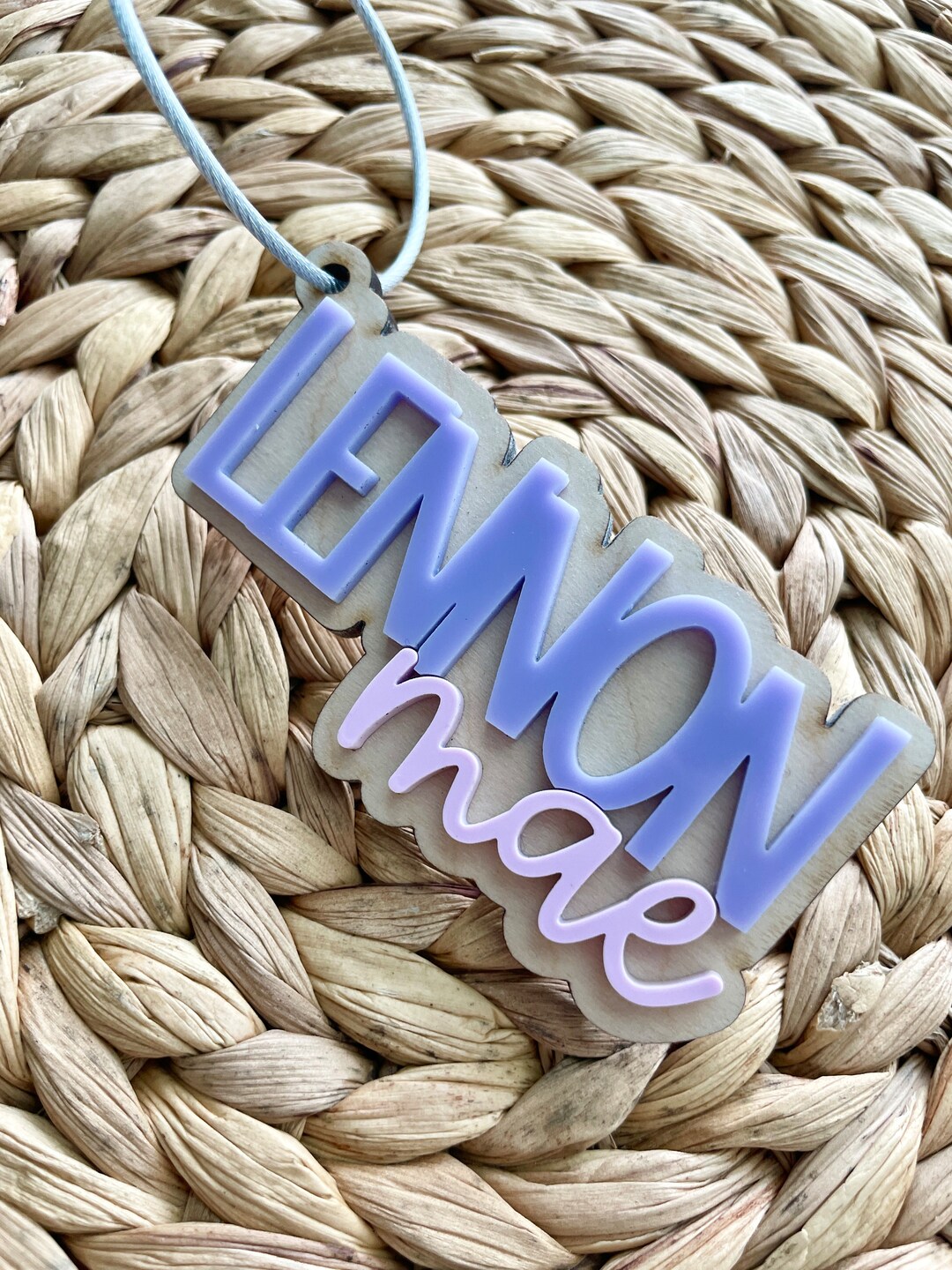 Acrylic Name Keychains, Bag Tag, Backpack Keychain, Name Keychains ...