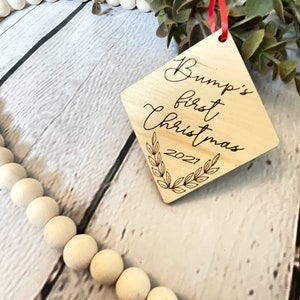 Bumps First Christmas, Bump First Xmas,pregnant Christmas, Pregnant ...