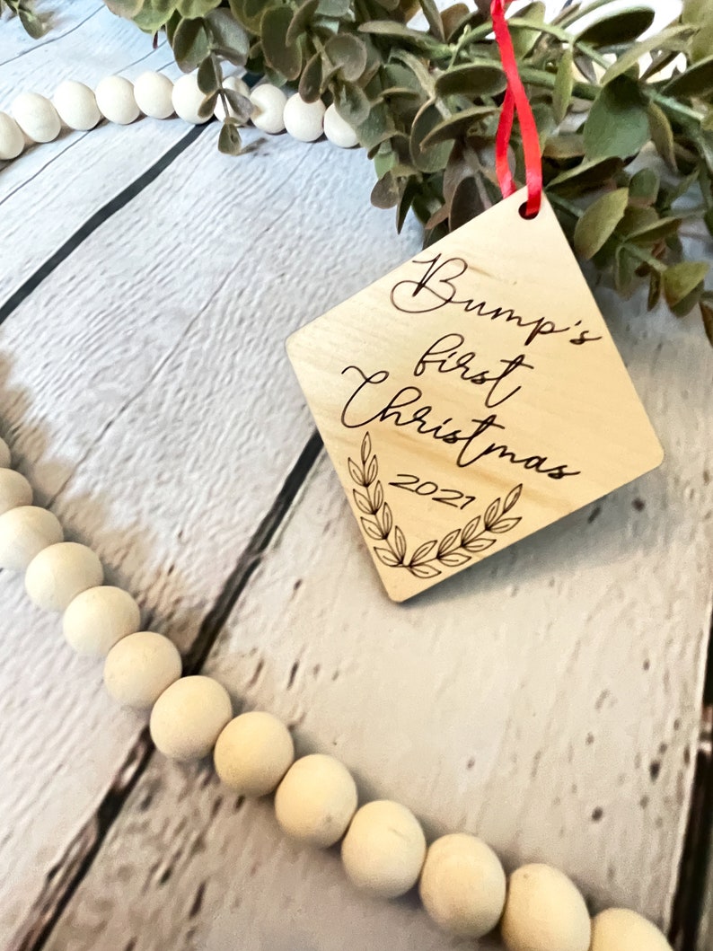 Bumps First Christmas Bump First Xmaspregnant Christmas - Etsy