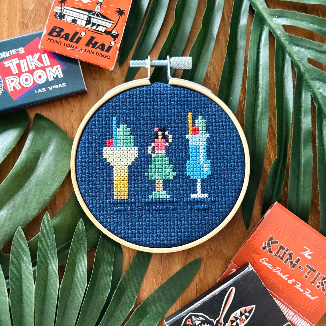 Tiny Tiki #2 - Cross Stitch Pattern - Etsy