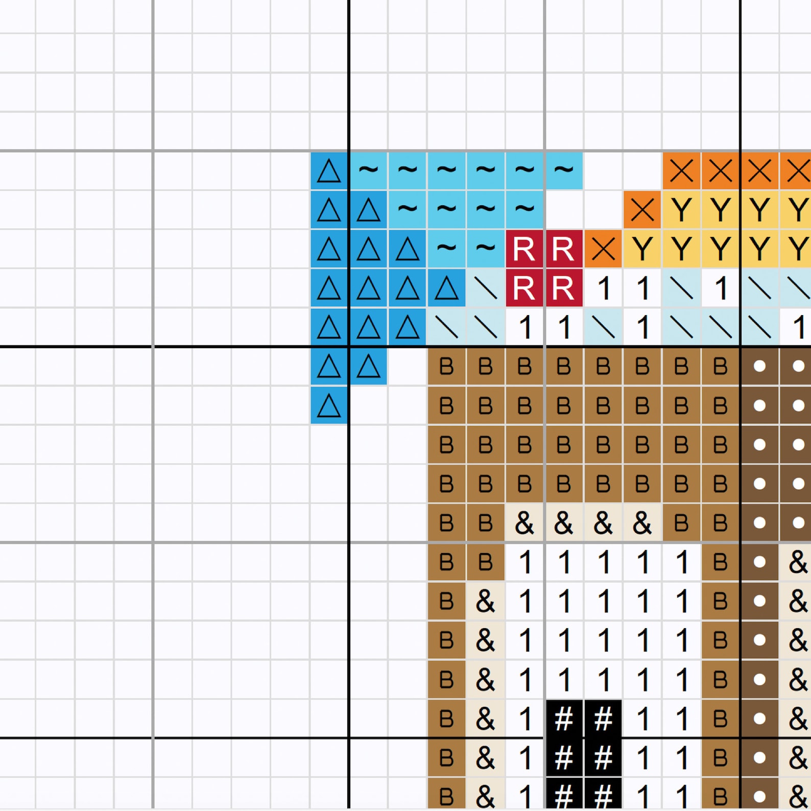 Tiki Bob Cross Stitch Pattern - Etsy