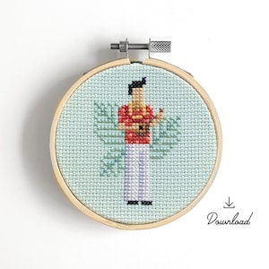 Tiny Elvis - Cross Stitch Pattern - Etsy