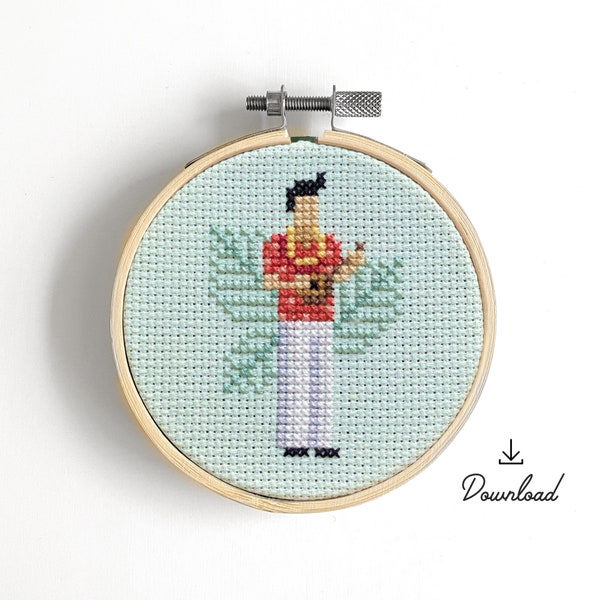 Elvis Cross Stitch - Etsy