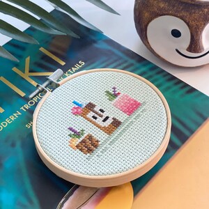 Tiny Tiki - Cross Stitch Pattern - Etsy