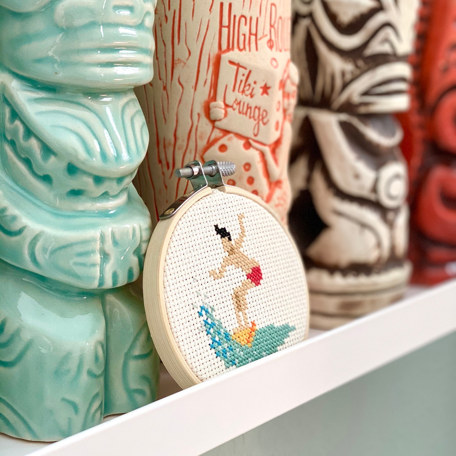 Surfer Dude Cross Stitch Pattern | Etsy