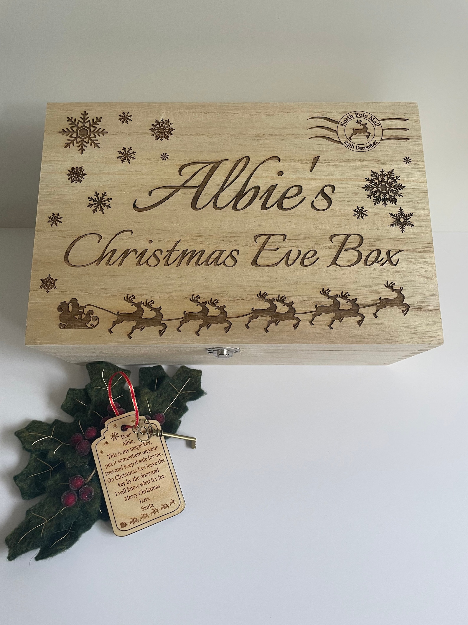 Christmas Eve Box Personalised Christmas Eve Gift Box. - Etsy