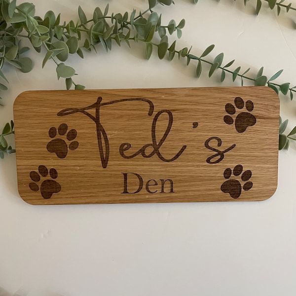 Dog House Plaque - Etsy UK