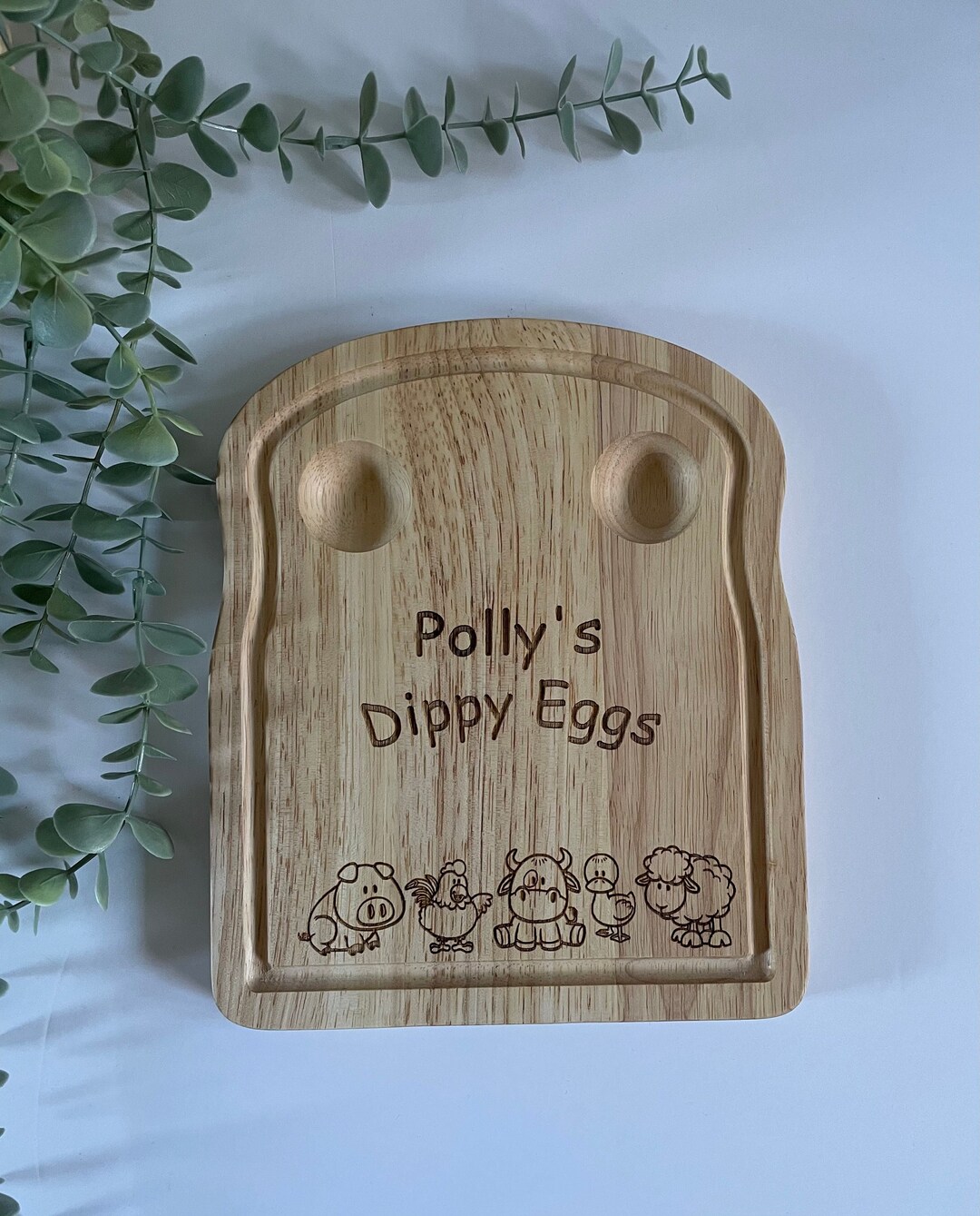 Dippy Egg Board Breakfast Board Personalised Dippy Egg and - Etsy