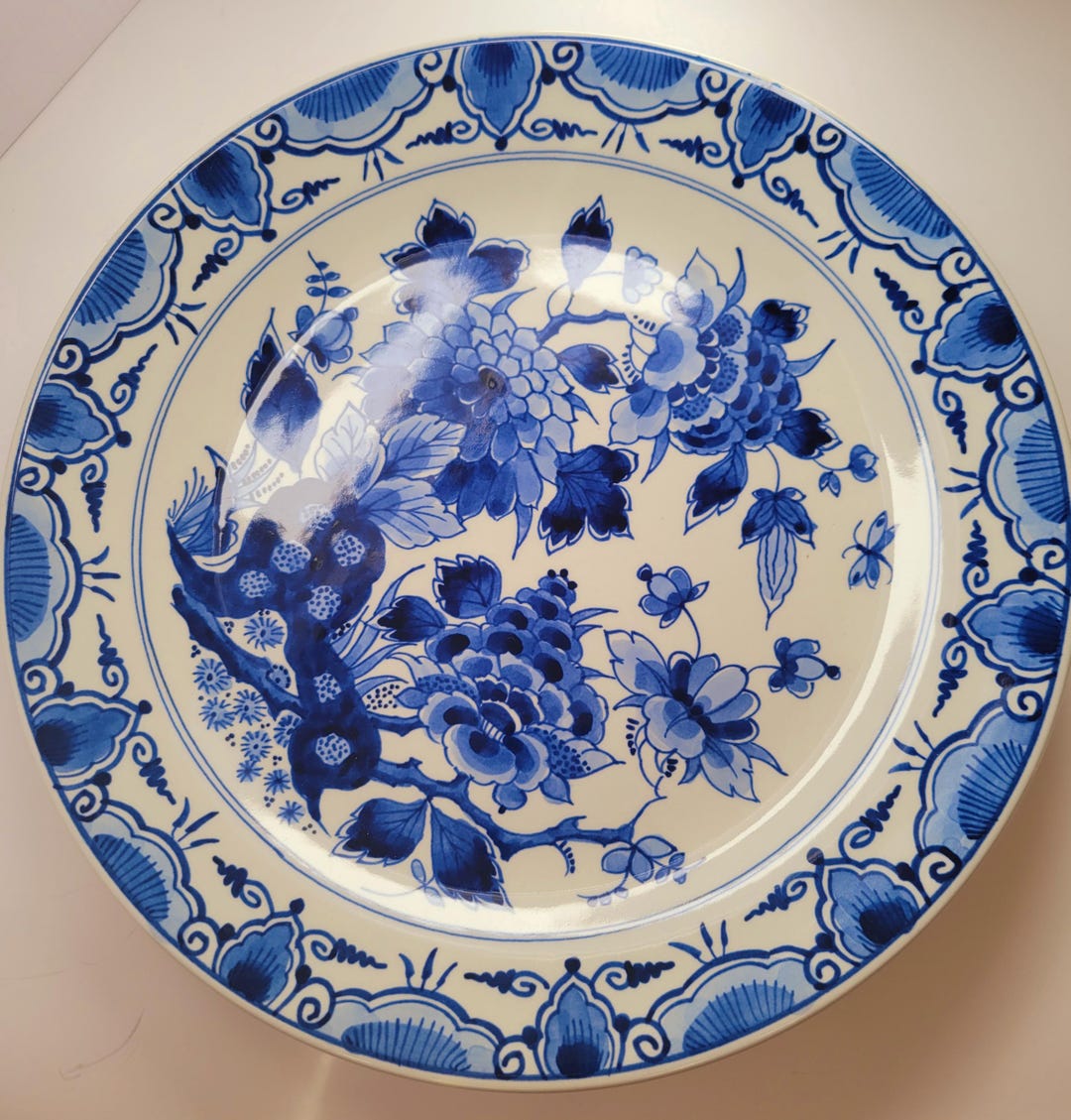 Royal Delft Blue Plate (authentic) - Etsy