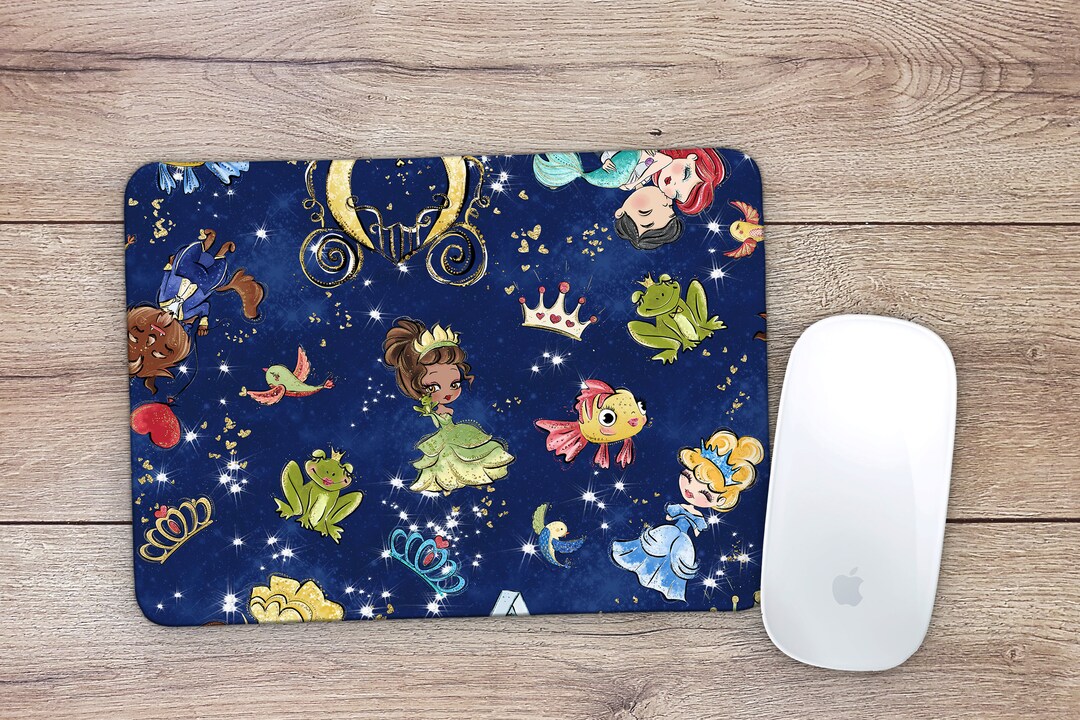 Happily Ever After | Tiana | Cinderella | Ariel | Mousepad - Etsy