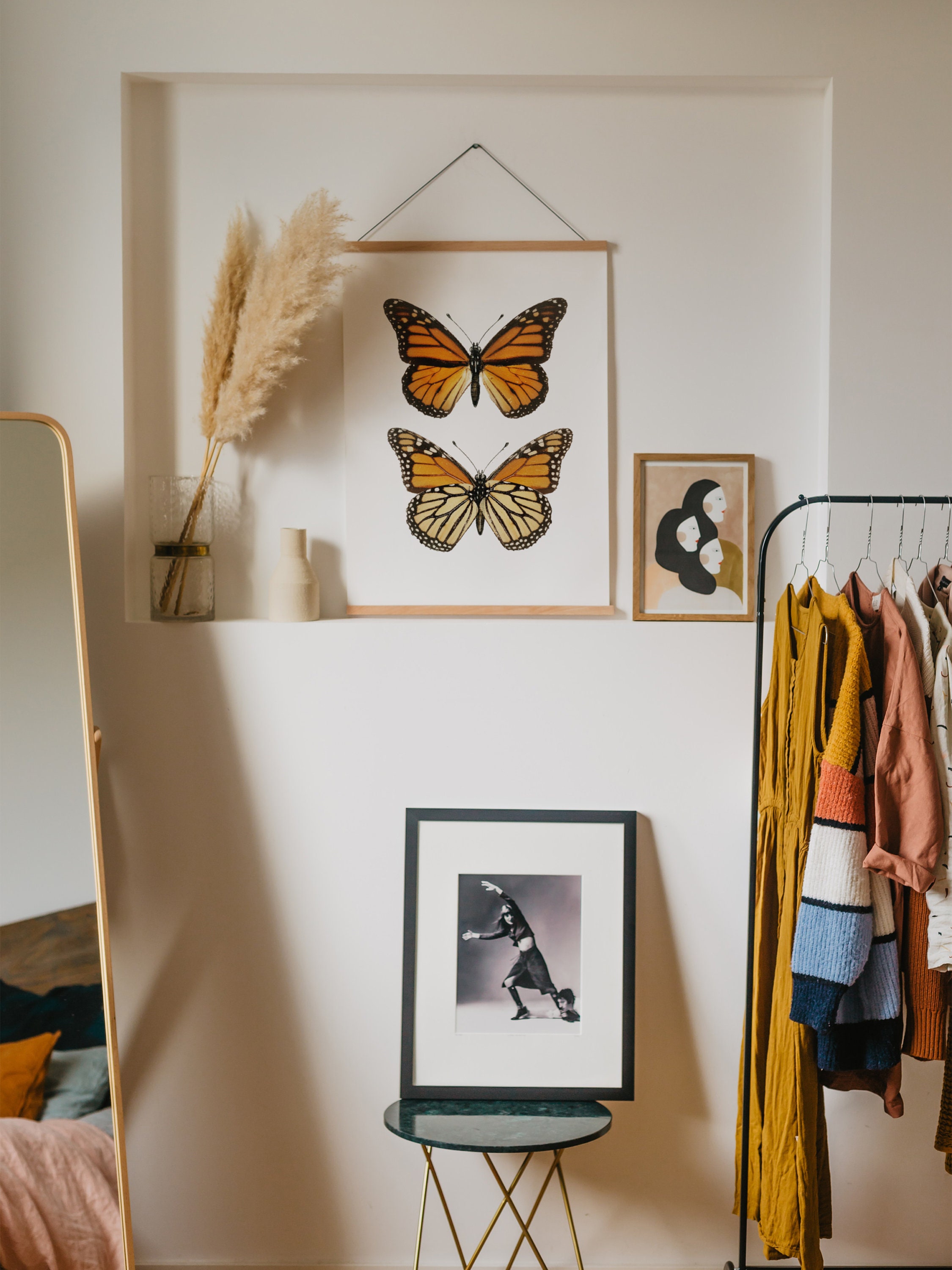 Monarch Butterfly Print Monarch Print Butterfly Art Print - Etsy