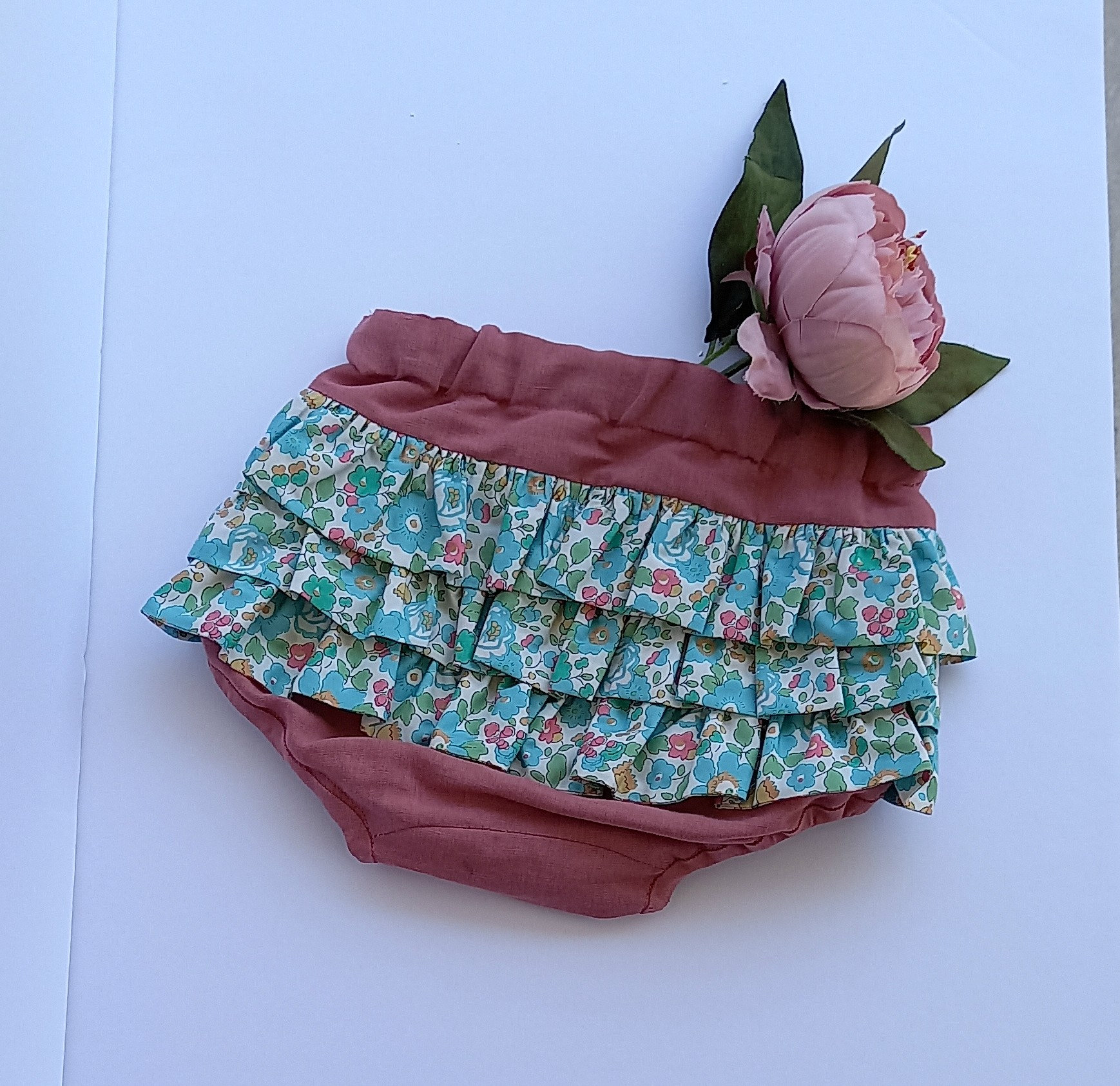 Linen and Liberty Angel Swing Top With Matching Ruffled Bottom Bloomers ...