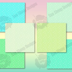 Pastel Rainbow Tiny Heart Digital Paper Pack/ Cute Digital - Etsy Canada