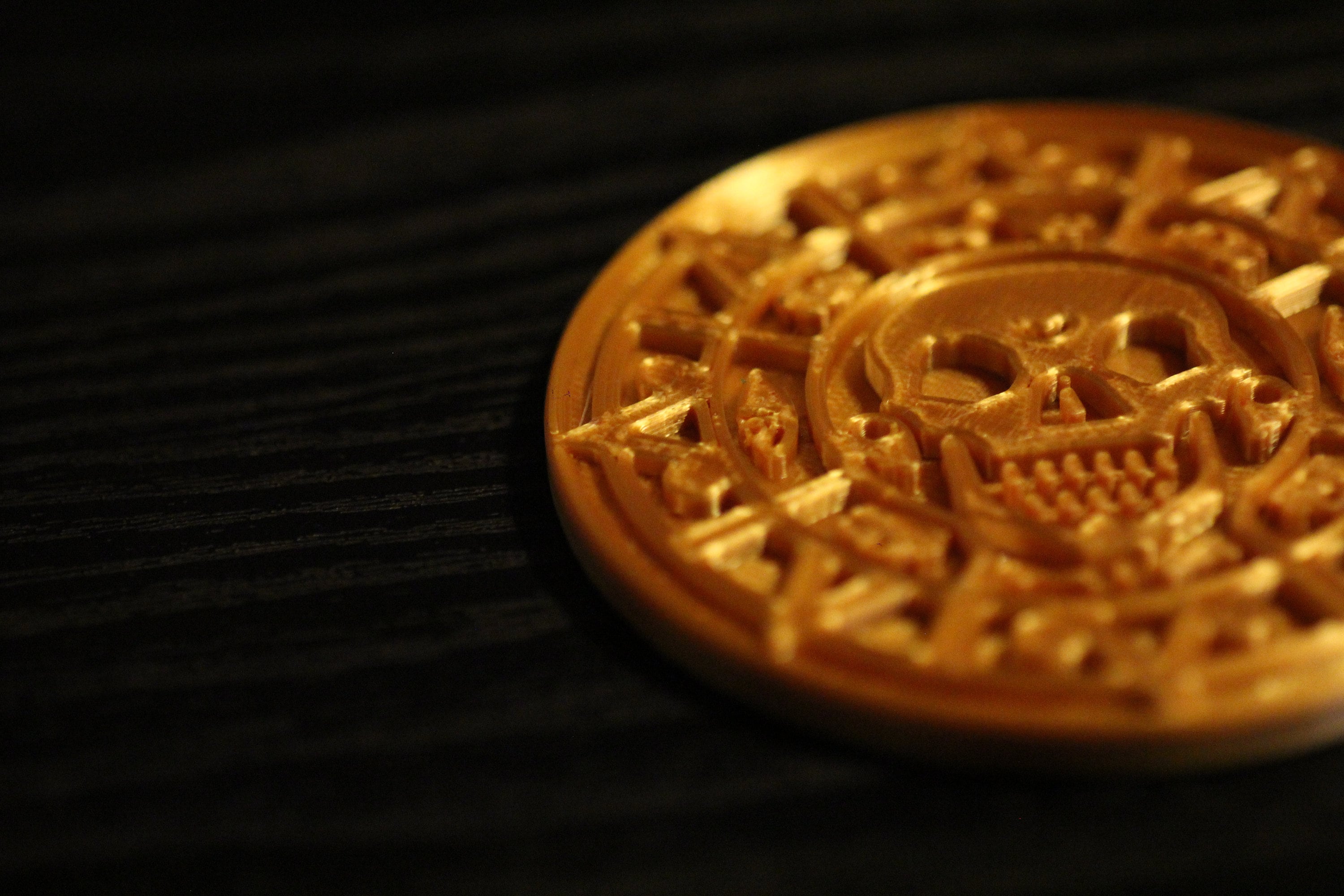 Pirates of the Caribbean Aztec Gold Coins Coaster 3D Printed 2 Coins - Etsy
