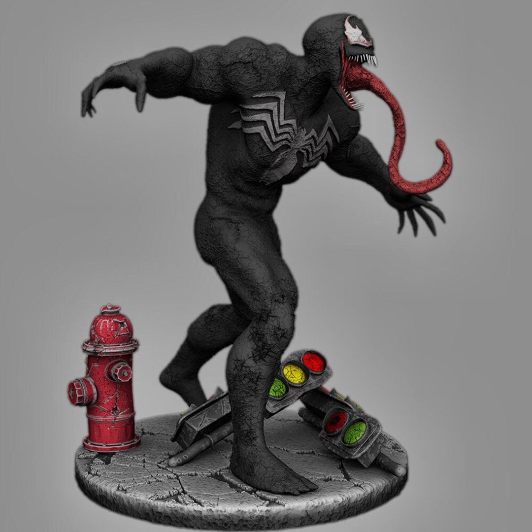 Ultimate Venom 3D Printing Miniature Diorama - Etsy