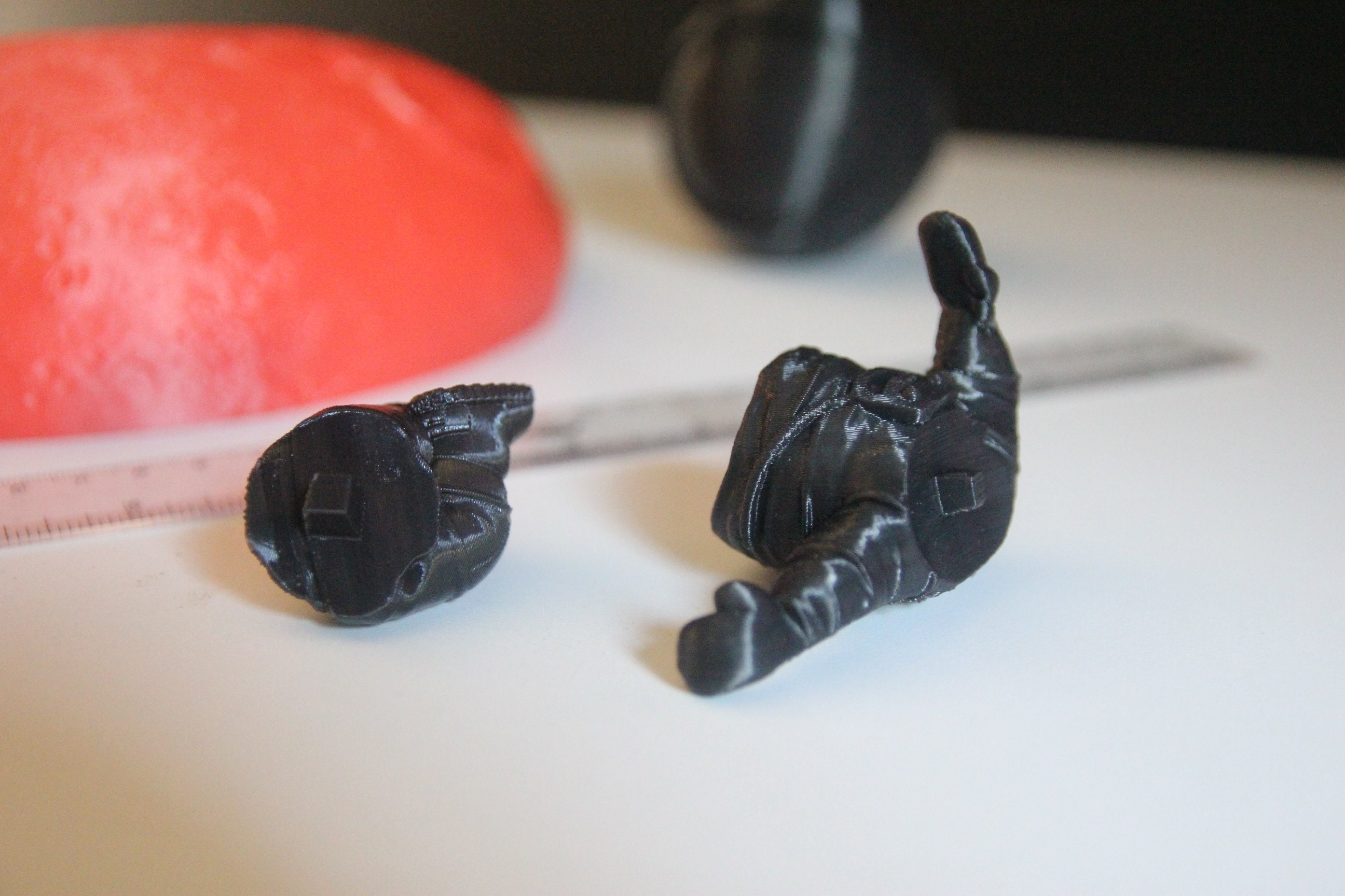 CUTE Chibi Spaceman Astronaut on Moon Art 3D Print Model Kit - Etsy UK