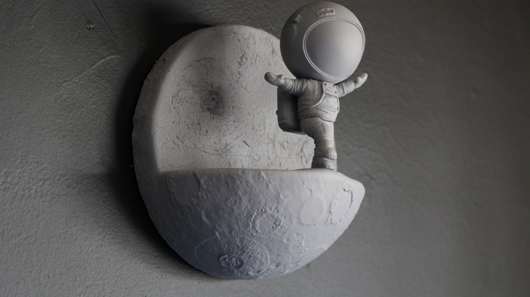 CUTE Chibi Spaceman Astronaut 3D Print Diorama Model Kit - Etsy