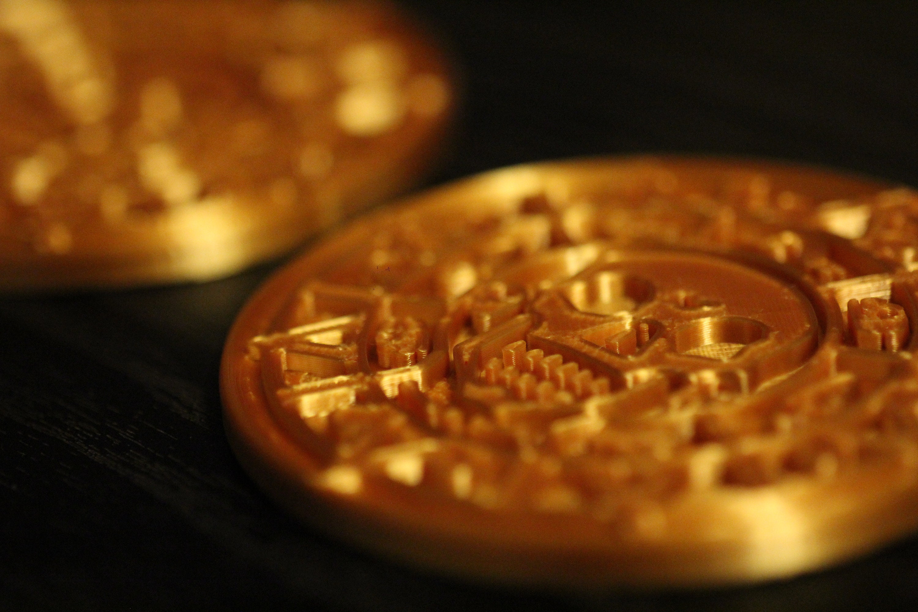 Pirates of the Caribbean Aztec Gold Coins Coaster 3D Printed 2 Coins - Etsy
