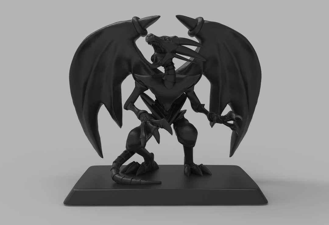 Red Eyes Black Dragon 3D Printing Diorama - Etsy